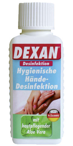 Dexan hygienische Händedesinfektion bei CCM