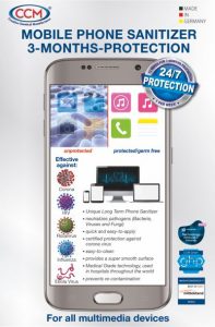 Mobile Phone Sanitizer & Disinfection | CCM GmbH